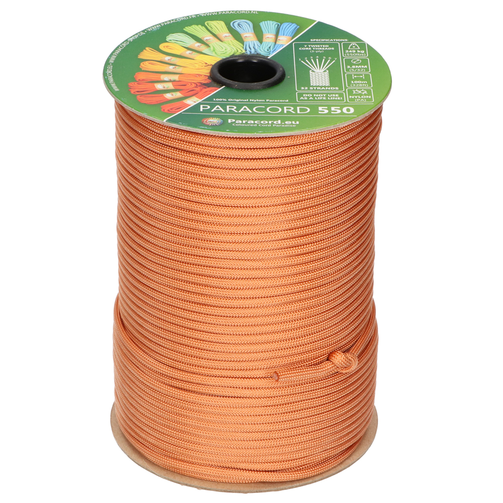 Golden Copper Glamour 550 Paracord 550 Type III (100 meters)