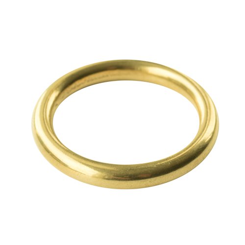 O-ring Solid Brass 25 x 5 mm.