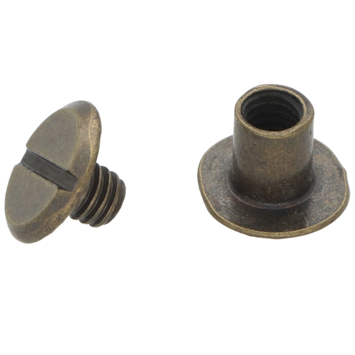 Chicago Schroef 'Nickel Plated' - 6mm