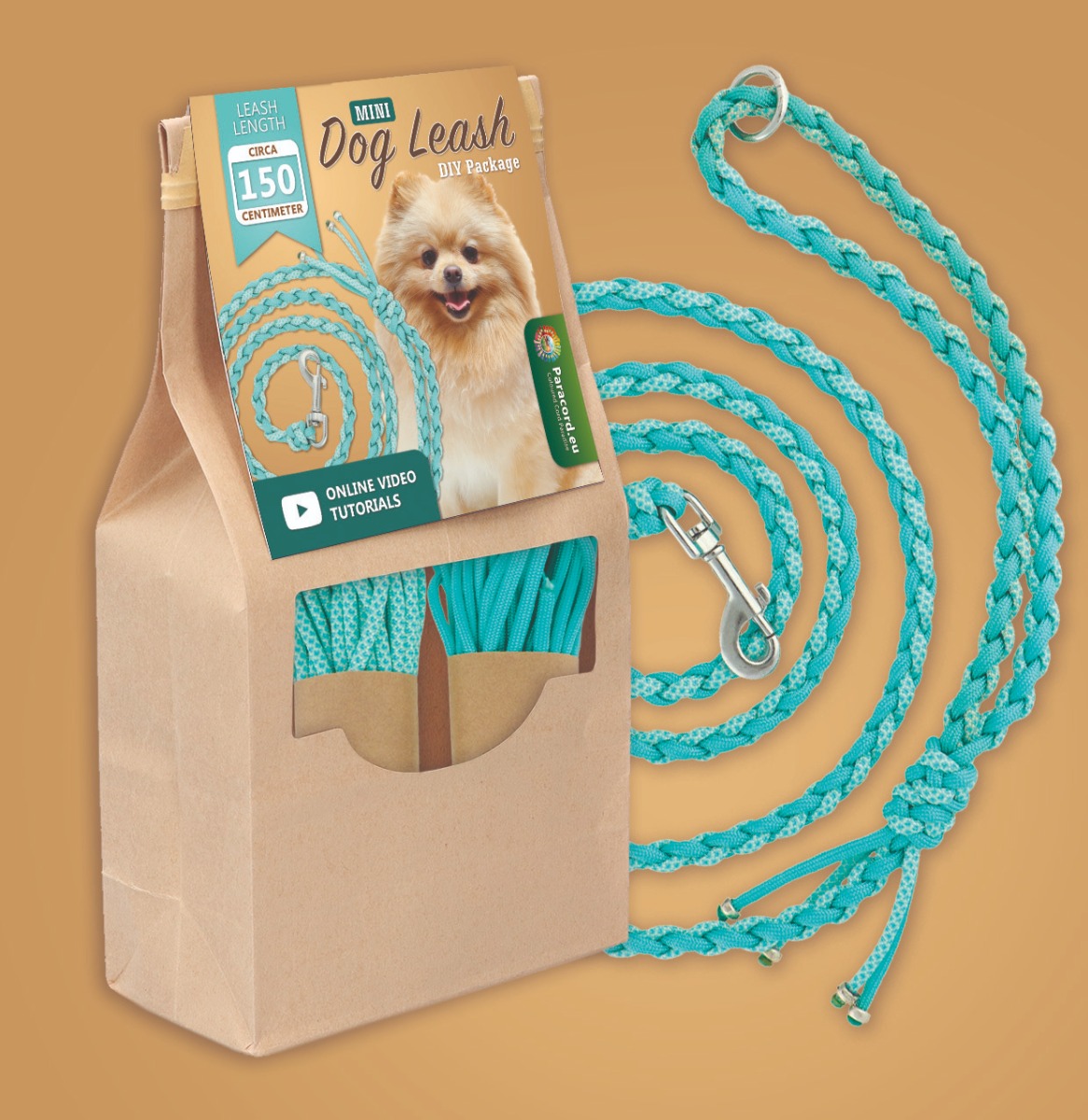 DIY-kit Mini "Calm Ocean'' - Maak je eigen hondenlijn