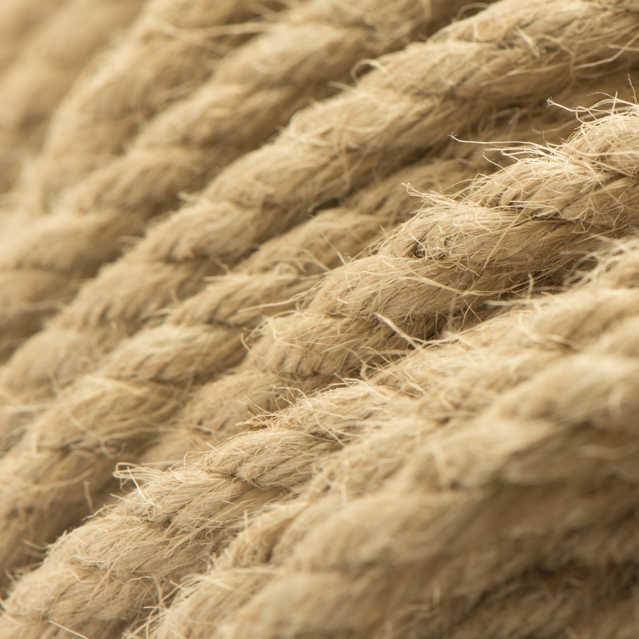 14 mm Jute Touw - Geslagen