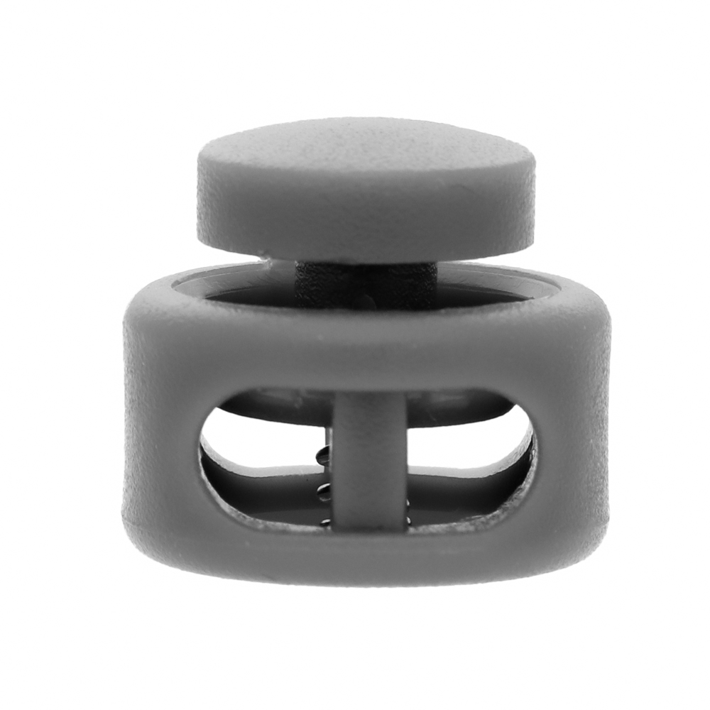Round 2-hole Cord Lock Stopper Toggles 13x15mm