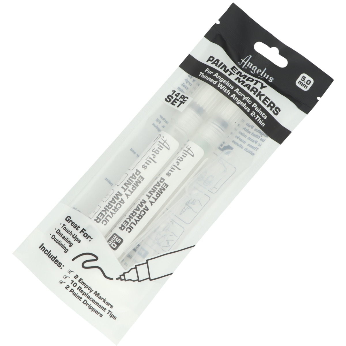 Angelus Lege Verfstift Set 5 mm