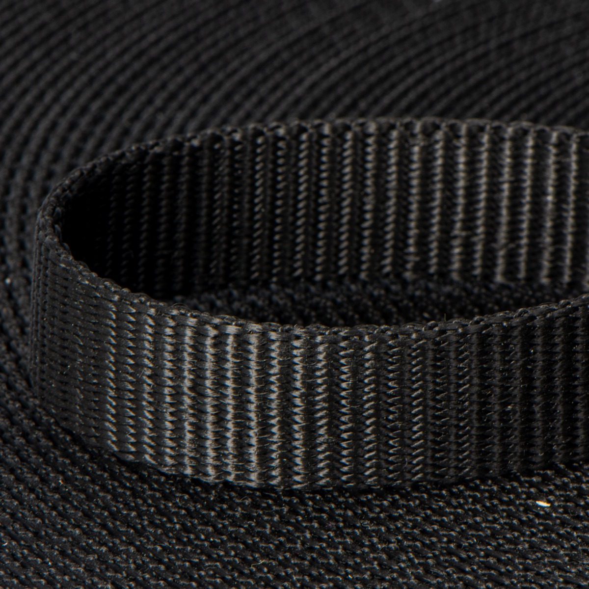Black 40mm Heavy Webbing 2 mm dik