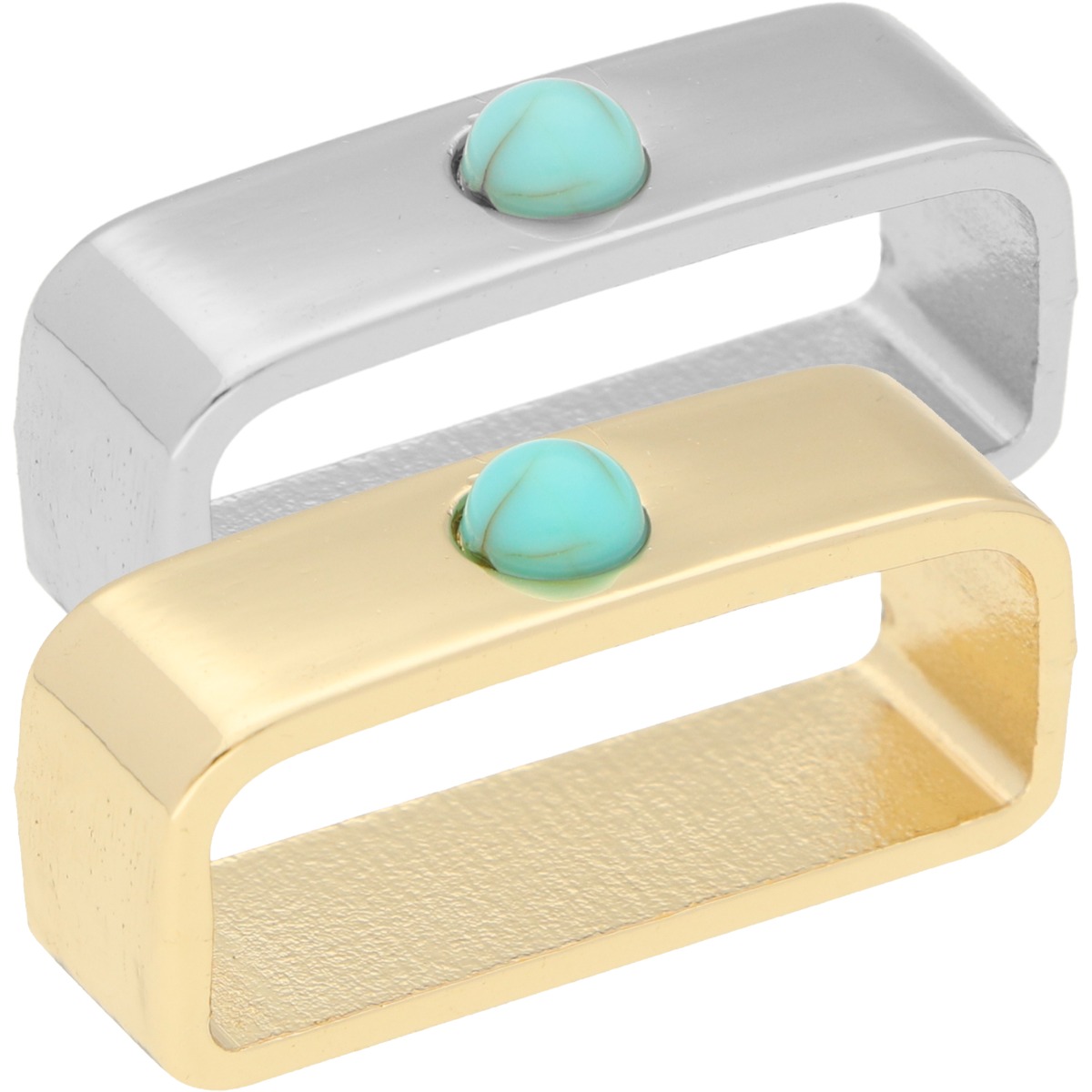 Passant Ring met veertje [20 mm - 40 mm]